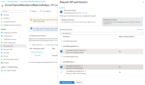 Get Microsoft Teams Meeting Attendance Report Through Graph API