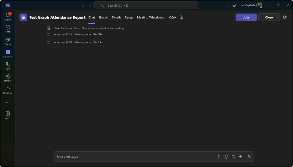 Get Microsoft Teams Meeting Attendance Report Through Graph API
