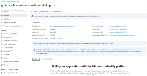 Get Microsoft Teams Meeting Attendance Report Through Graph API