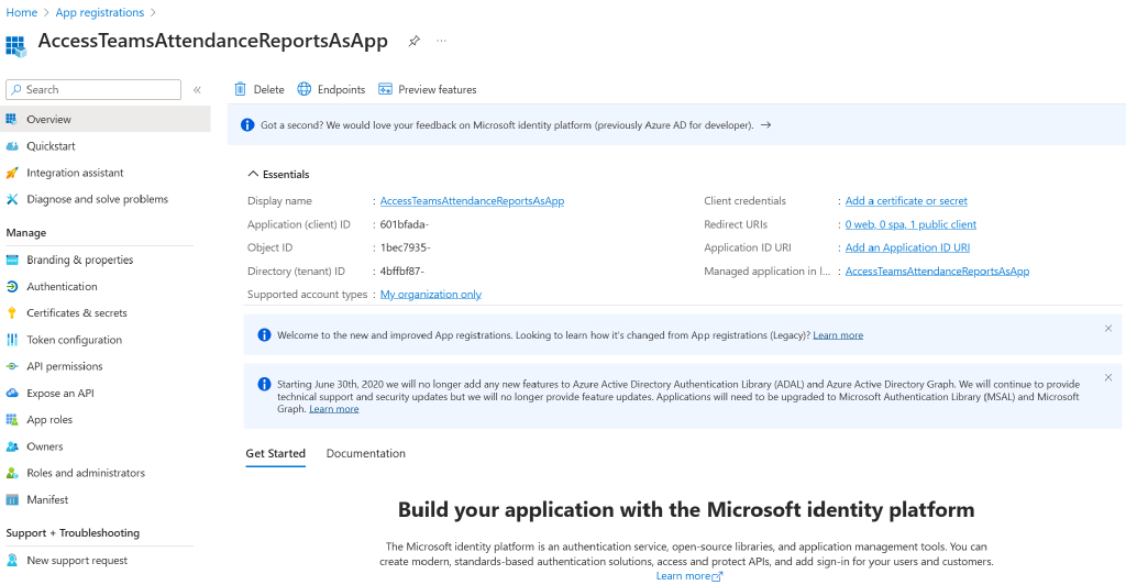 Get Microsoft Teams Meeting Attendance Report Through Graph API