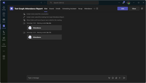 Get Microsoft Teams Meeting Attendance Report Through Graph API
