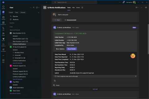 Get Missed Call Notifications for Teams Call Queues (Free Community Solution)