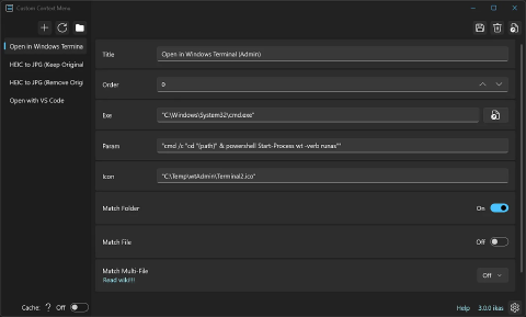 Launch Windows Terminal as Admin from Windows 11 Context Menu