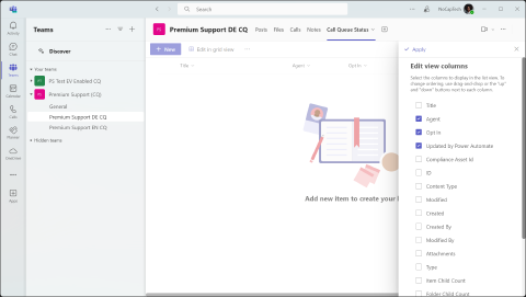 Microsoft Teams: Change Call Queue Opt In Status on Behalf of Other User