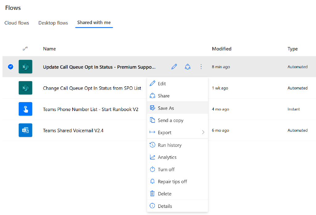 Microsoft Teams: Change Call Queue Opt In Status on Behalf of Other User