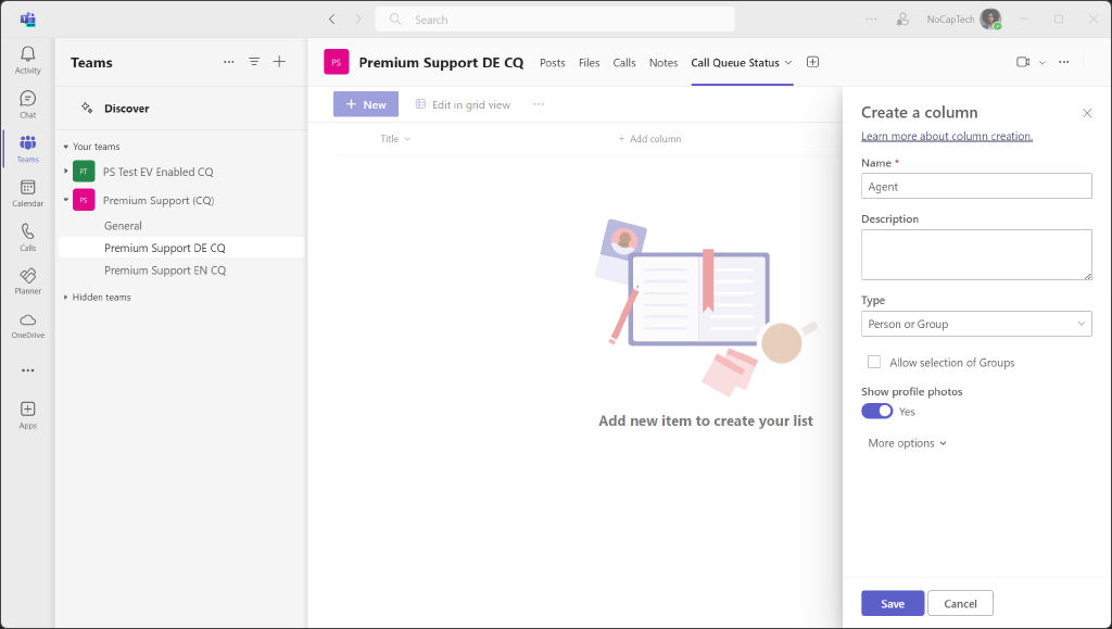 Microsoft Teams: Change Call Queue Opt In Status on Behalf of Other User