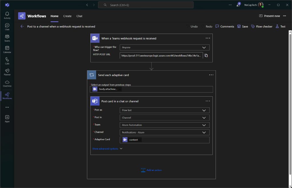 Migrate Teams Incoming Webhooks To Workflows Power Automate